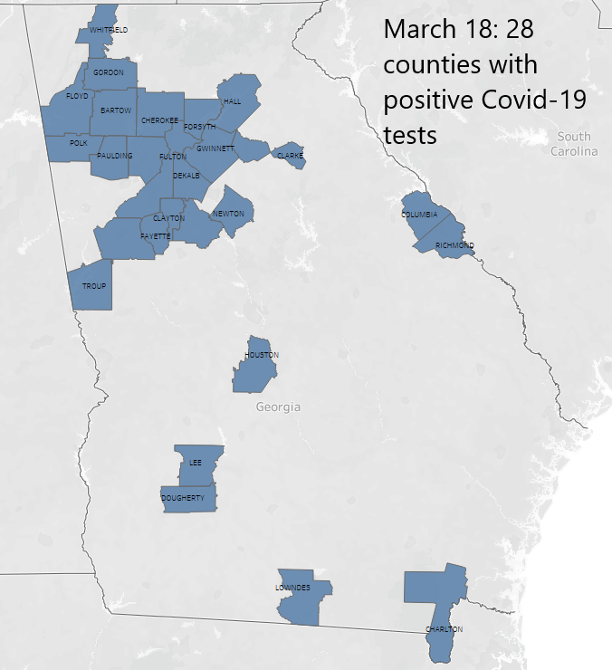 Covid-19 may stir a perfect storm for rural Georgia | Trouble in God's ...